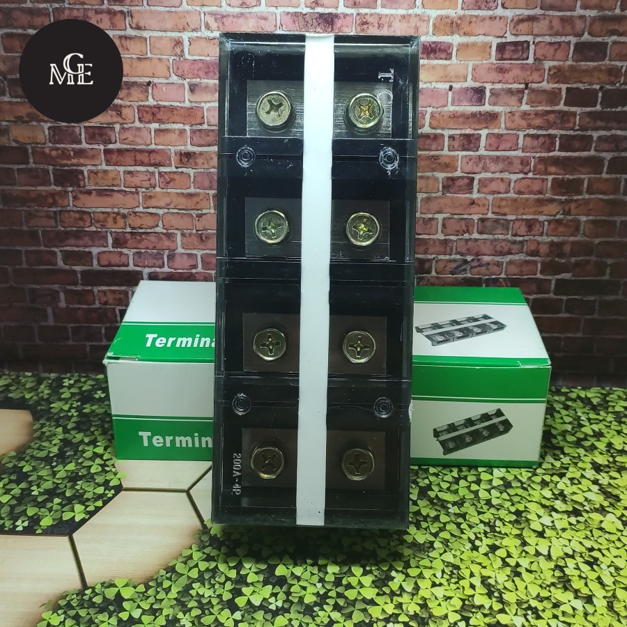 TERMINAL BLOCK BLOCK 200A 4POLE TC-2004 / TC2004 VORGE 4P 200 A ...