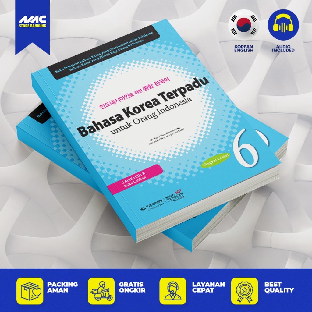 Integrated Korean Language Learning Book For Indonesian People Basic 6 ...