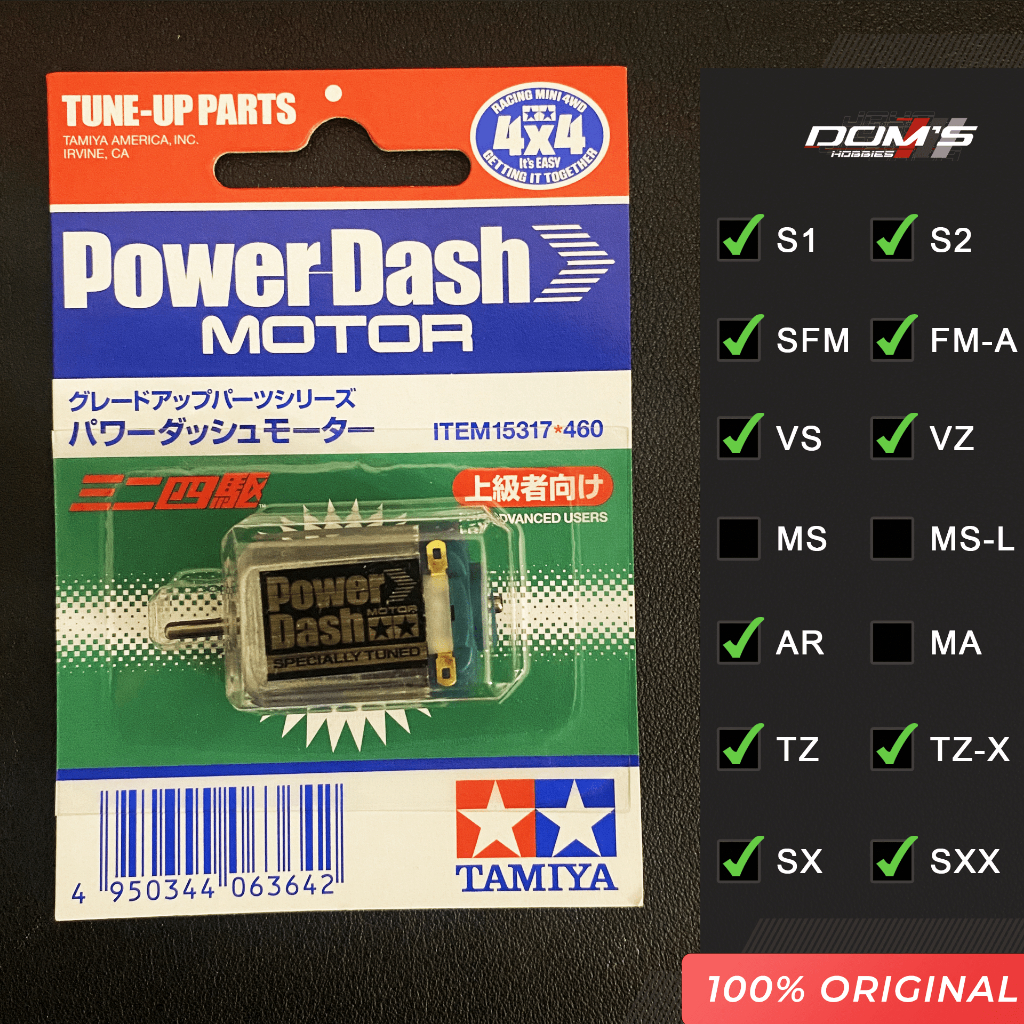 Tamiya 15317 Dynamo POWER DASH/POWER DASH MOTOR | Shopee Malaysia