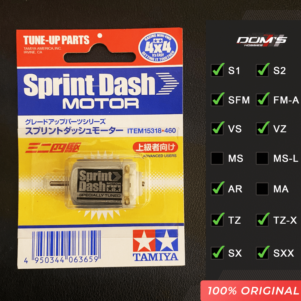 Tamiya 15318 Dynamo SPRINT DASH/SPRINT DASH MOTOR | Shopee Malaysia