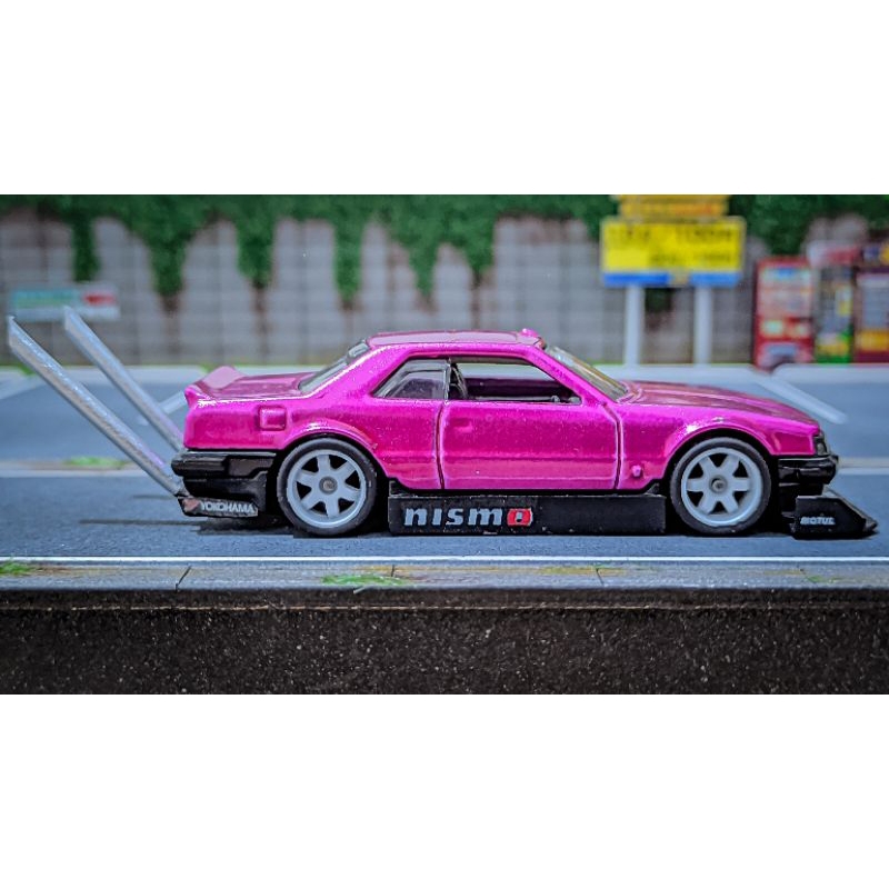 Custom nissan skyline r30 bosozuku candy pink custom full bumper ...