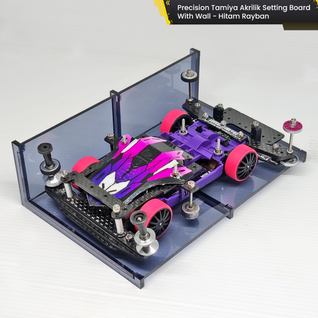 Precision Tamiya Acrylic Setting Board with Wall - Tamiya Precision ...
