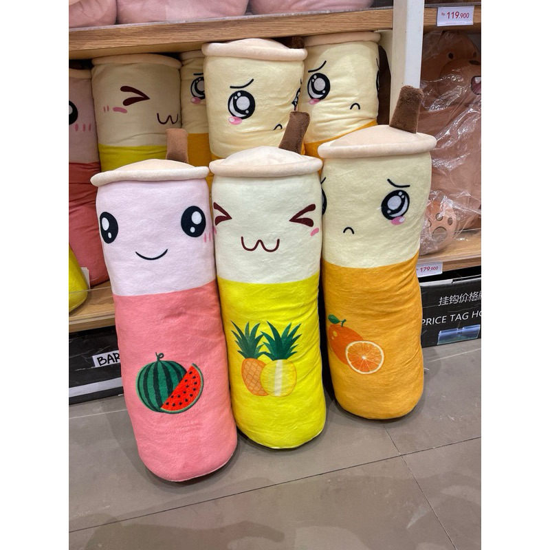 Miniso Doll Bolster boba Fruit miniso size 45cm/miniso Doll/Children's ...