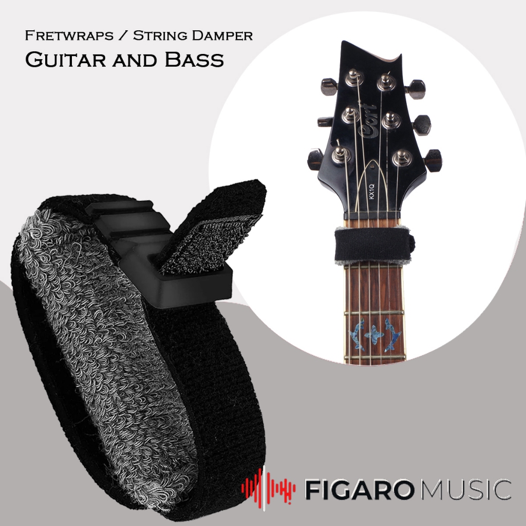 Guitar And Bass FretWrap - String Damper - Soundproofing | Shopee Malaysia