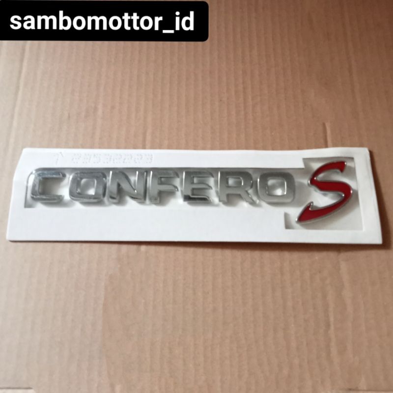 Logo/emblem Writing confero s Car wulling original | Shopee Malaysia