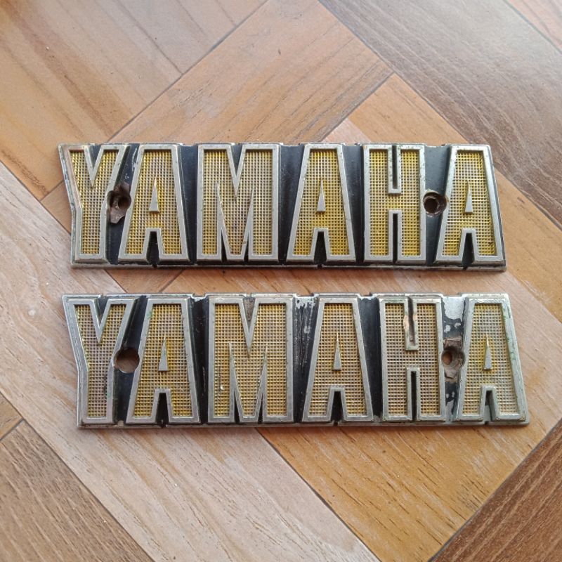Original Yamaha RX 100 pnp RX 125 rxk 135 tank emblem | Shopee Malaysia