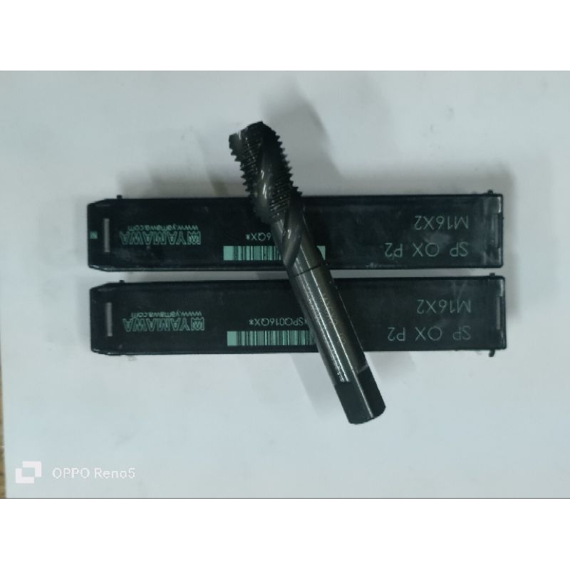 MESIN Yamawa Spiral Machine Tap M16x2 SP OX P2 Yamawa Machine Tap Made ...