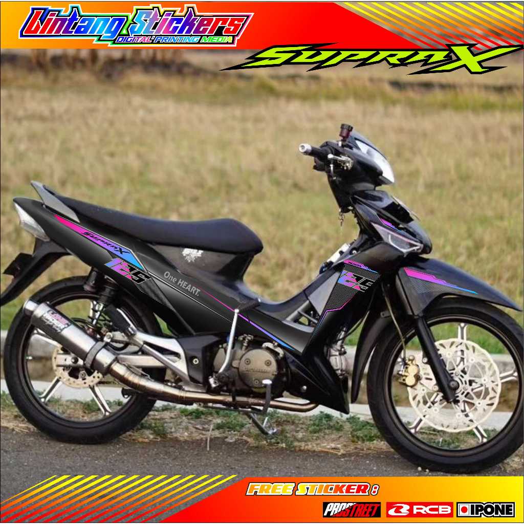 STRIPING VARIATIONS HONDA SUPRA X 125 (2008 - 2012) / HONDA SUPRA X 125 ...