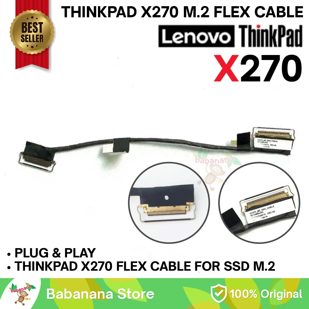 Lenovo THINKPAD X270 FLEXIBLE M.2 SSD CABLE FLEX CABLE LAPTOP RIBBON ...