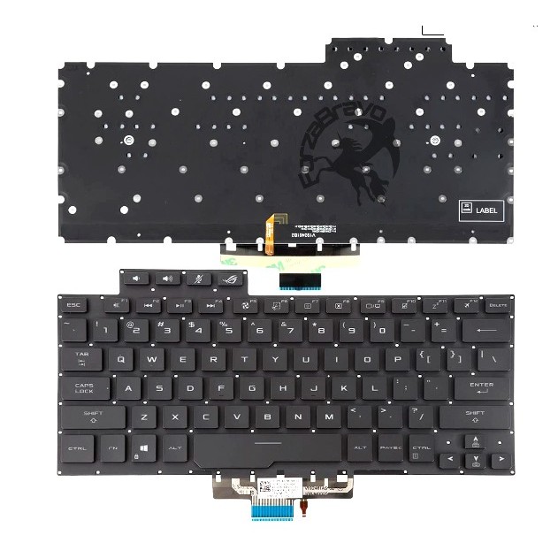 Asus ROG Zephyrus G14 GA401 GA401I GA401IU GA401IV GA401M Keyboard ...