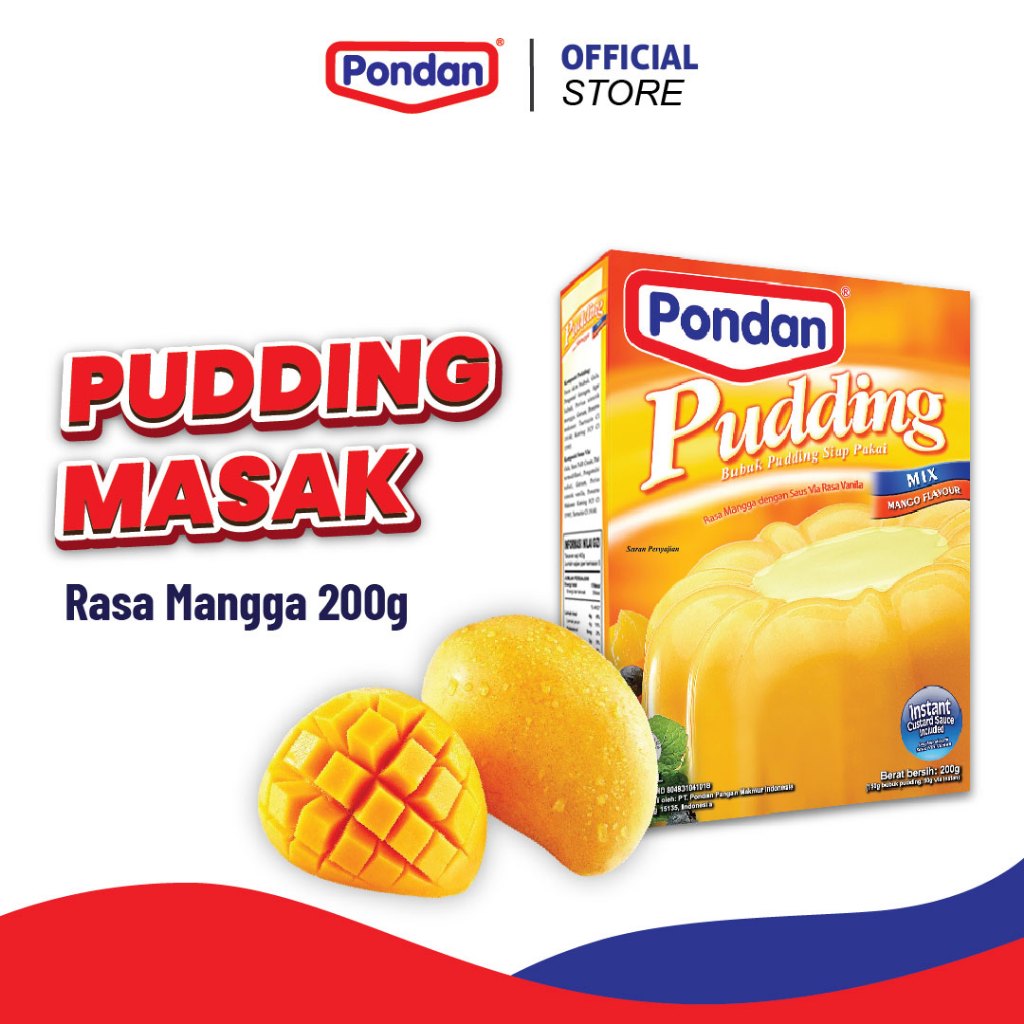 (BUY 1 GET1) Pondan Mango Pudding 200gr EXPIRED 10 JANUARY 2026 ...