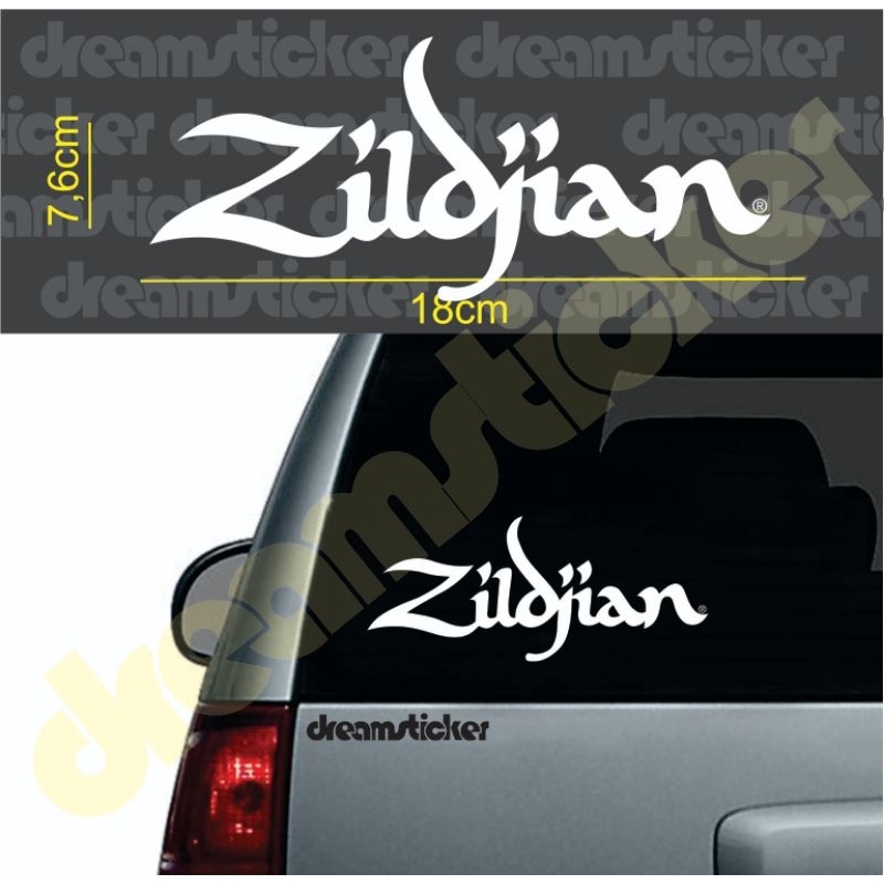 Cutting Sticker Zildjian Logo Sticker | Shopee Malaysia