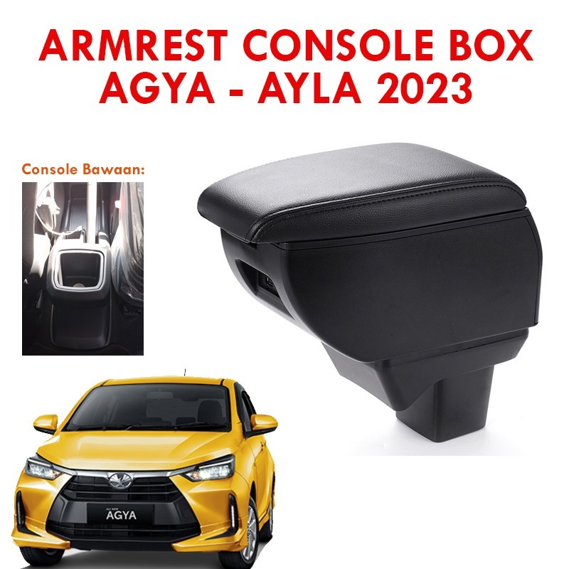 Armrest Agya 2023 Console Box Agya 2023 Armrest Ayla 2023 | Shopee Malaysia