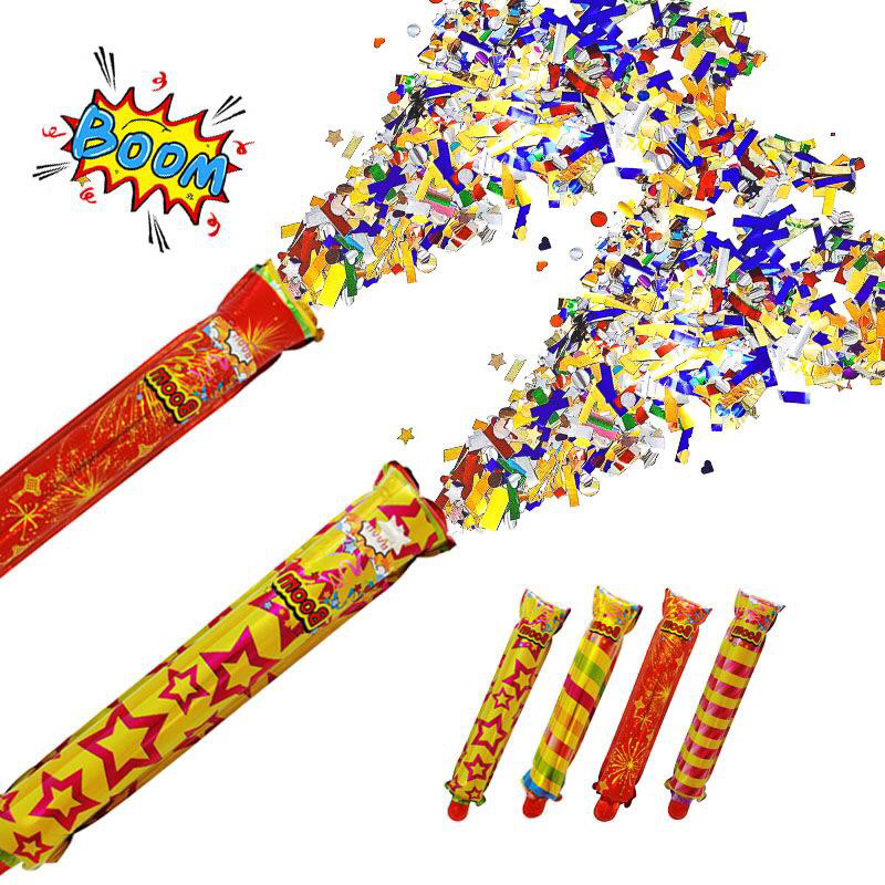 Party popper 40 cm foil - party popper party - party popper gold ...