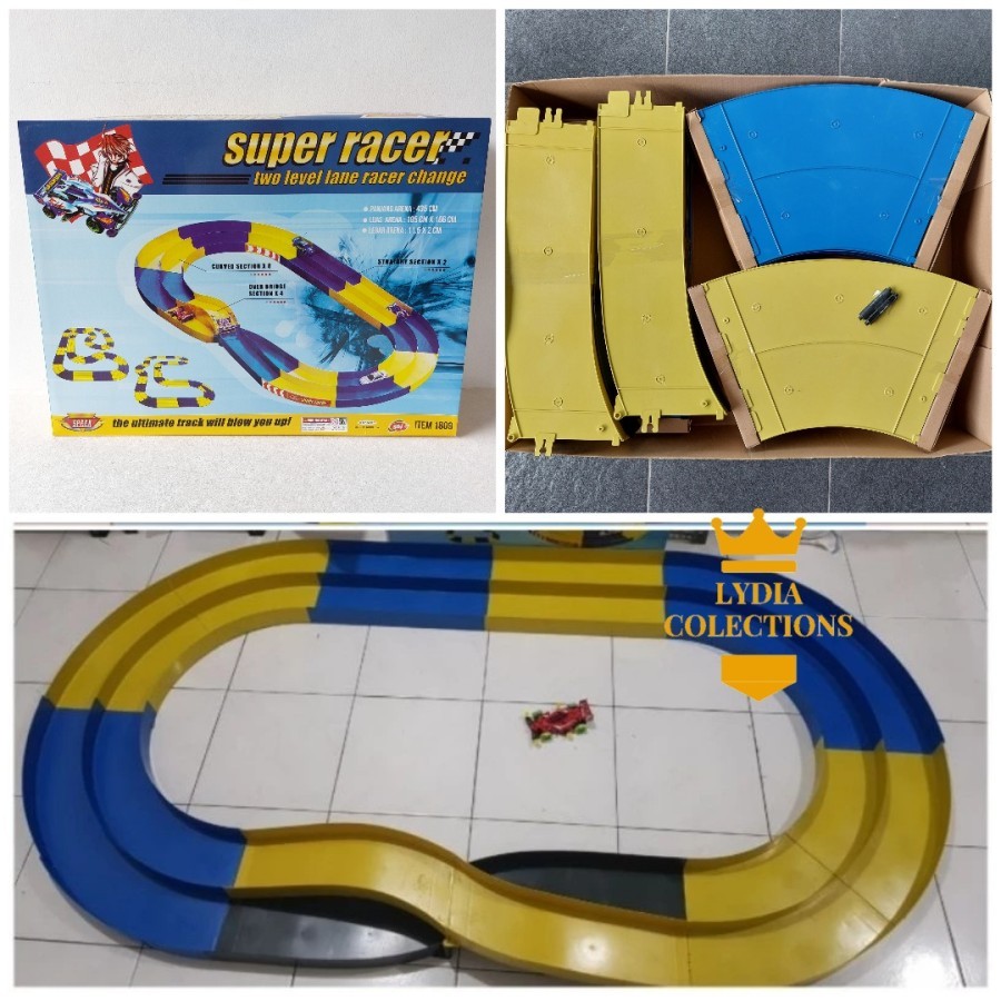 Tamiya 2 Track Track - Large Size Racing Car Track - Super Racer ...