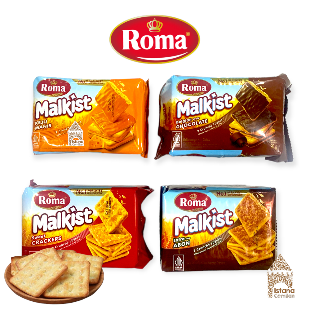 Roma Malkist Crackers/Shredded/Chocolate/Tiramisu Cream/Cappuccino ...
