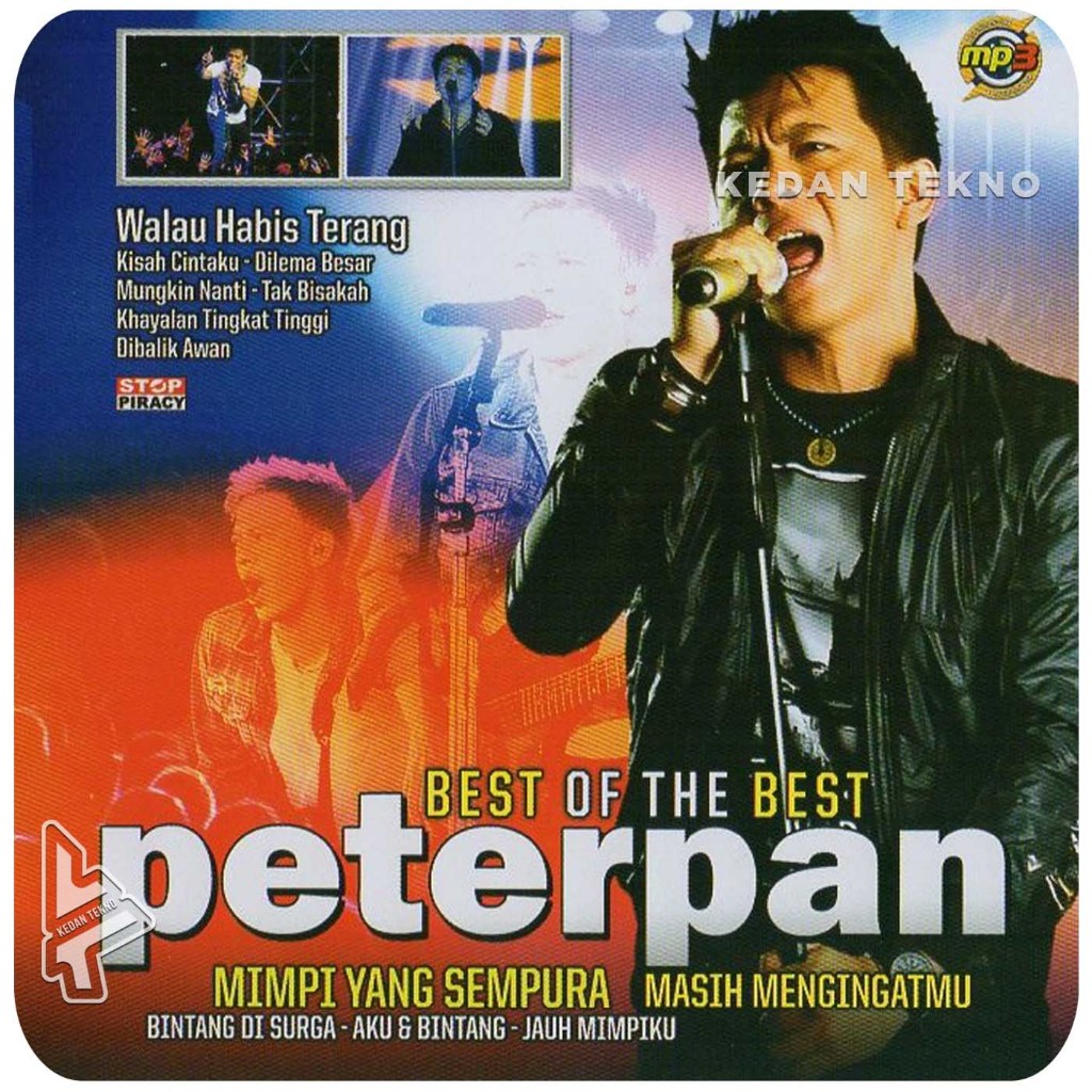 Mp3 Audio cassette 115 Peterpan album Songs - Ariel Noah Best album ...