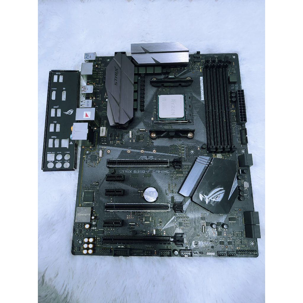Mainboard Asus ROG Strix B350-F Gaming RGB AMD AM4 ATX | Shopee Malaysia