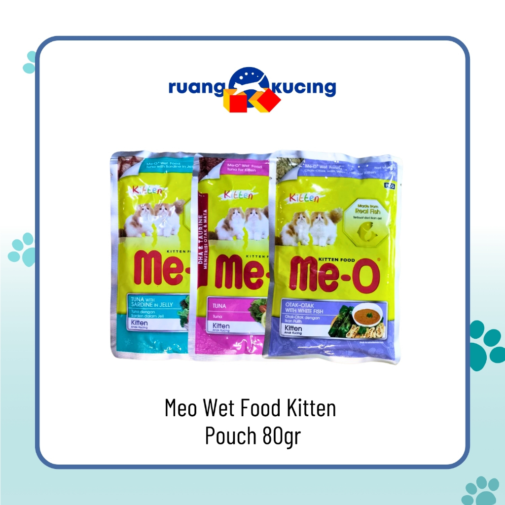 Meo Wet Food Cat Food Packaging Pouch 80gr | Shopee Malaysia