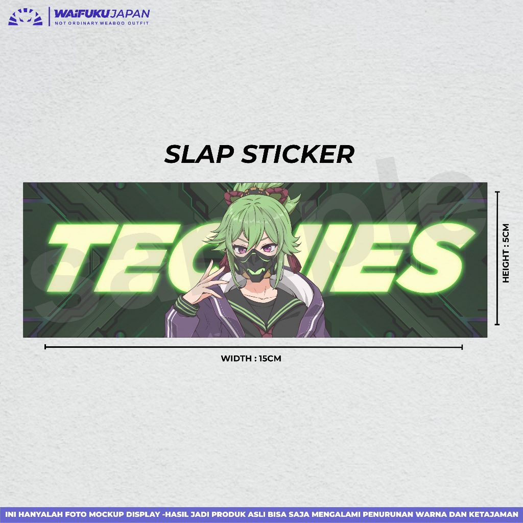 Sticker Slap Anime JDM Genshin Impact - Kuki Shinobu | Shopee Malaysia