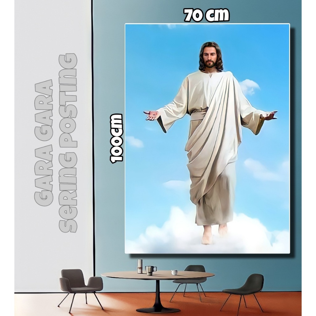 Yesus KRISTUS Poster wall display Large size | Shopee Malaysia