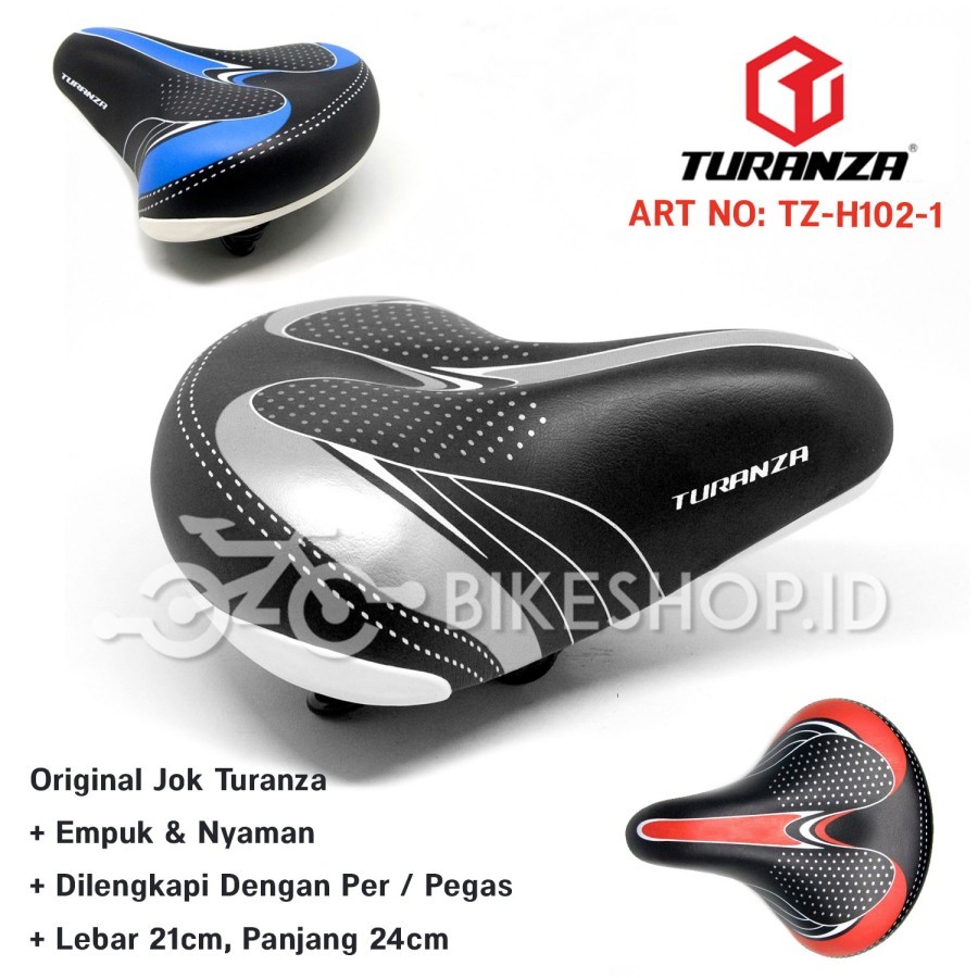 Turanza Wide Thick And Soft Adult mini Bike Seat Saddle Spring Can Make ...