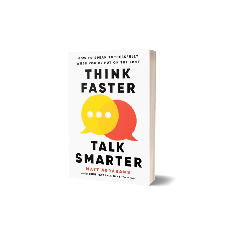 (English) Think Faster Talk Smarter - Matt Abrahams | Shopee Malaysia