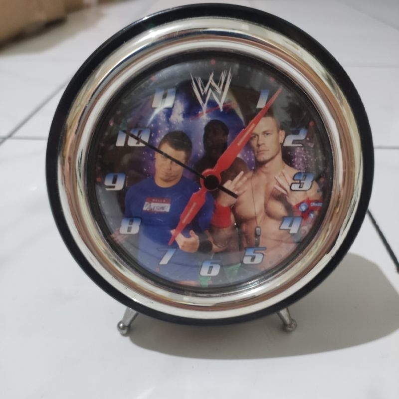 Wwe CLOCK ORIGINAL WWESHOP JOHN CENA & MIZ UNTESTED | Shopee Malaysia