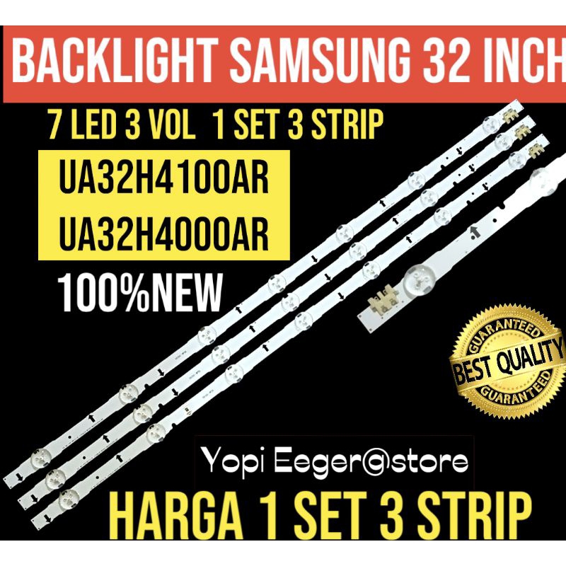 Samsung LED LCD TV BACKLIGHT 32 INCH UA32H4100AR-UA32H4000AR | Shopee Malaysia