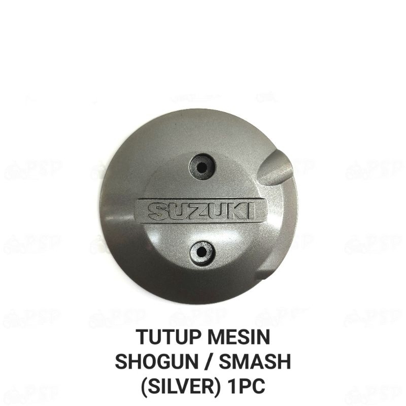 MESIN Smash Engine Cover (Silver) - Protective Cover Shield Cover ...