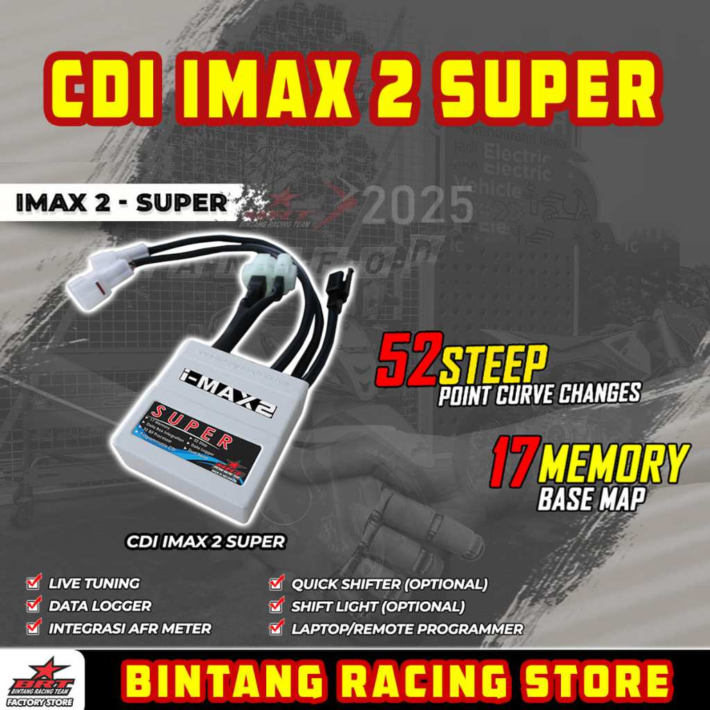 Cdi BRT Imax 2 Super + Remote 52 Steps Yamaha Mio Old Mio New | Shopee ...