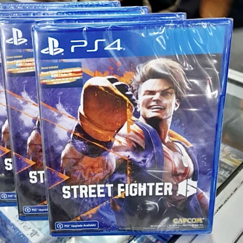 SF Street Fighter Cassette 6 Ps4 Game Playstation ps 4 Ps5 Fighting ...