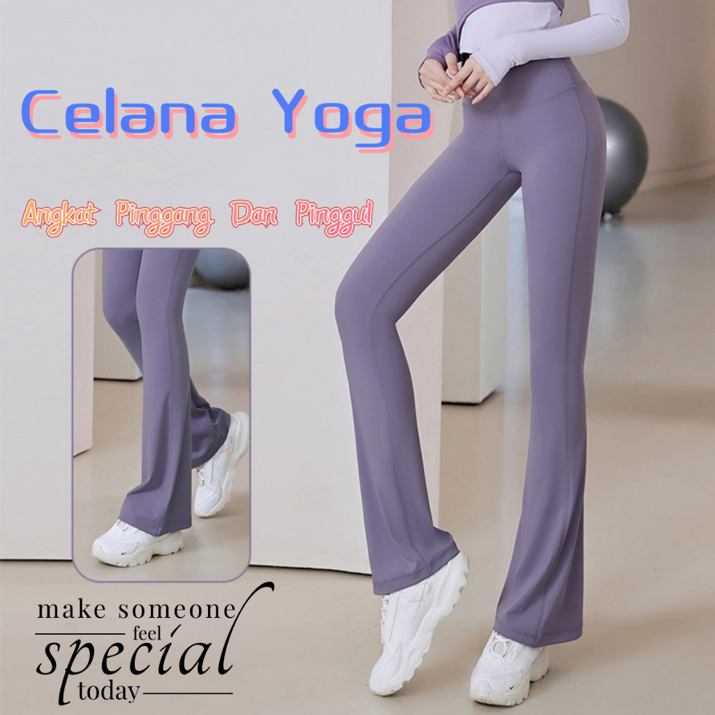 Women's Yoga Pants Trumpet Type Tight Lift Butt Traceless High Waist ...