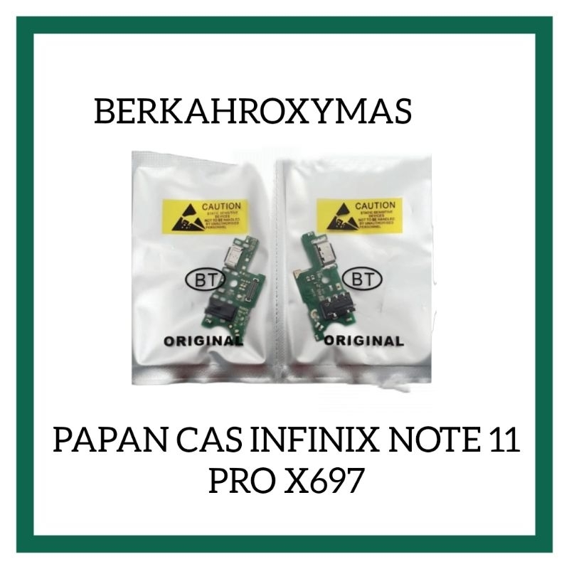 Board Cas Board Charger Connector Infinix Note 11 Pro X697 - Note 10S ...