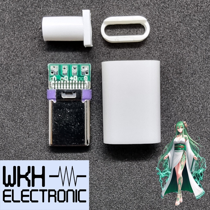 Male type C PIN DIY socket typeC With Case USB connector terminal ...