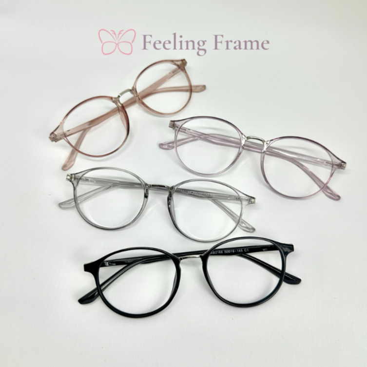 Lily SERIES FLEXY PLASTIC ROUND GLASSES FRAME | Shopee Malaysia