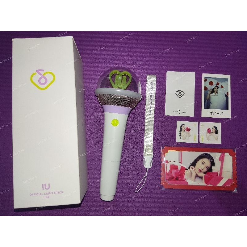 Iu OFFICIAL LIGHTSTICK VER.3 I-KE+POB MADEEDAM | Shopee Malaysia