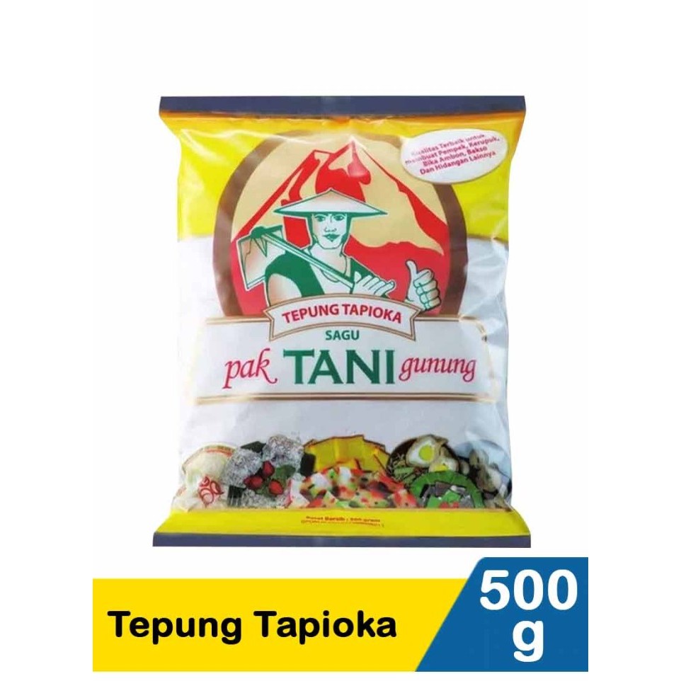 Sago tani Tapioca Flour/pak tani gunung cap Packing 500gr | Shopee Malaysia
