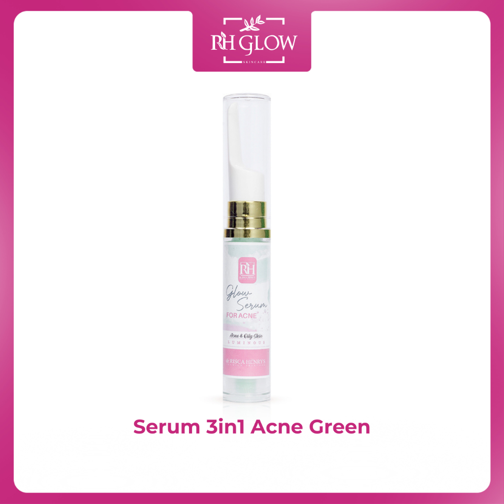 Rh Glow Acne Green Serum Removes Acne, Relieves redness and relieves ...