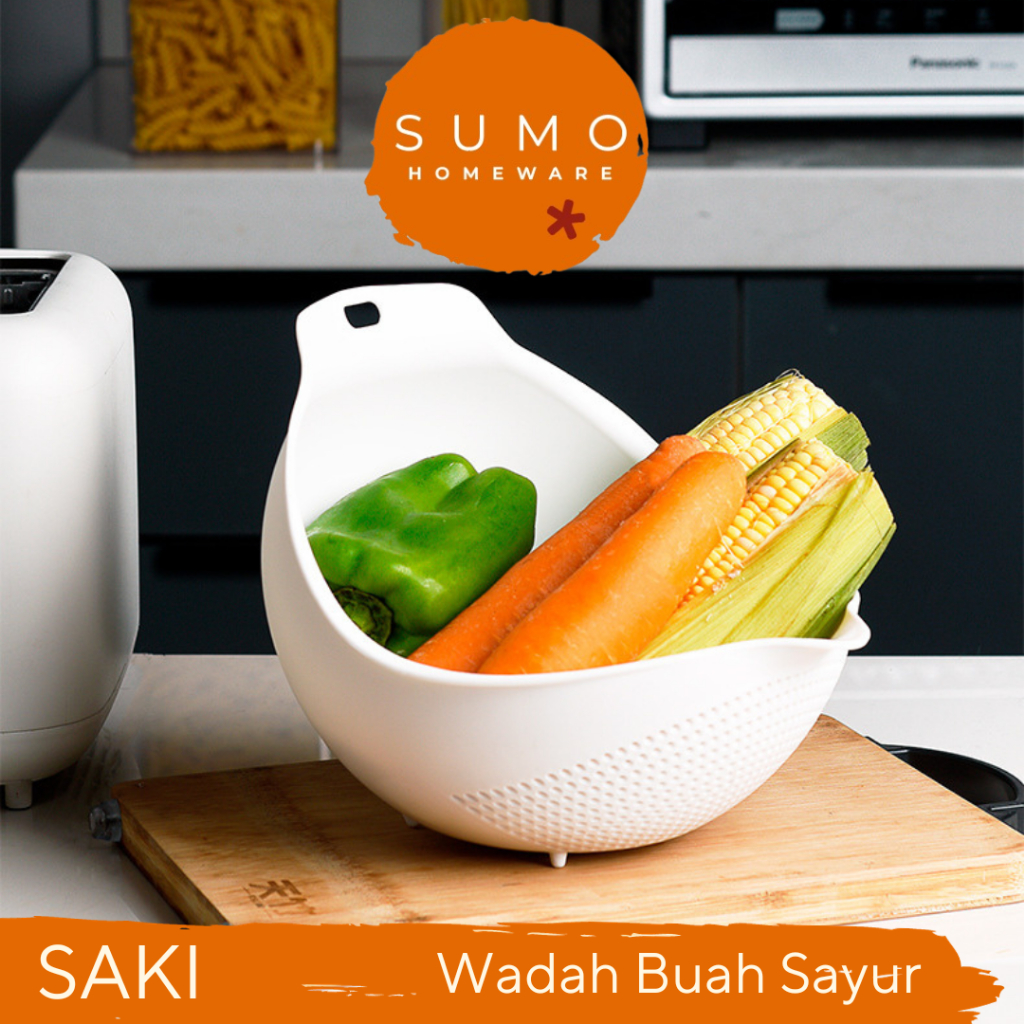 |Sumo| Saki Aesthetic Rice Washing Bowl Practical Fruit Washing ...