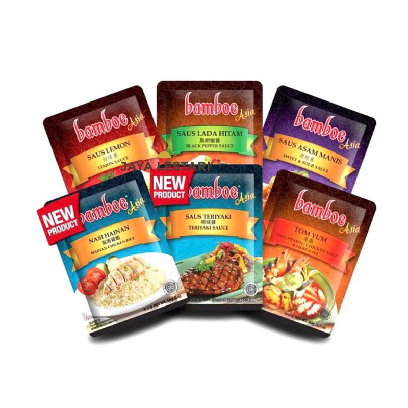 Bamboe Asia Seasoning Cuisine (5 Variants) | Shopee Malaysia