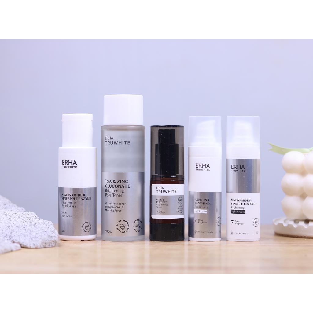 Erha Truwhite Basic Routine SERIES 1 PACKAGE CONTAINS 5 BRIGHTENING IN ...