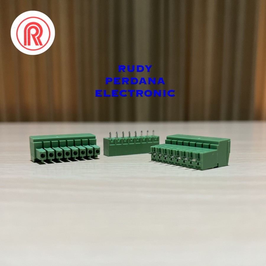 SIKU HIJAU Terminal BLOCK ELBOW L STRAIGHT GREEN KF2EDGV-Y 2EDG 3.81MM ...