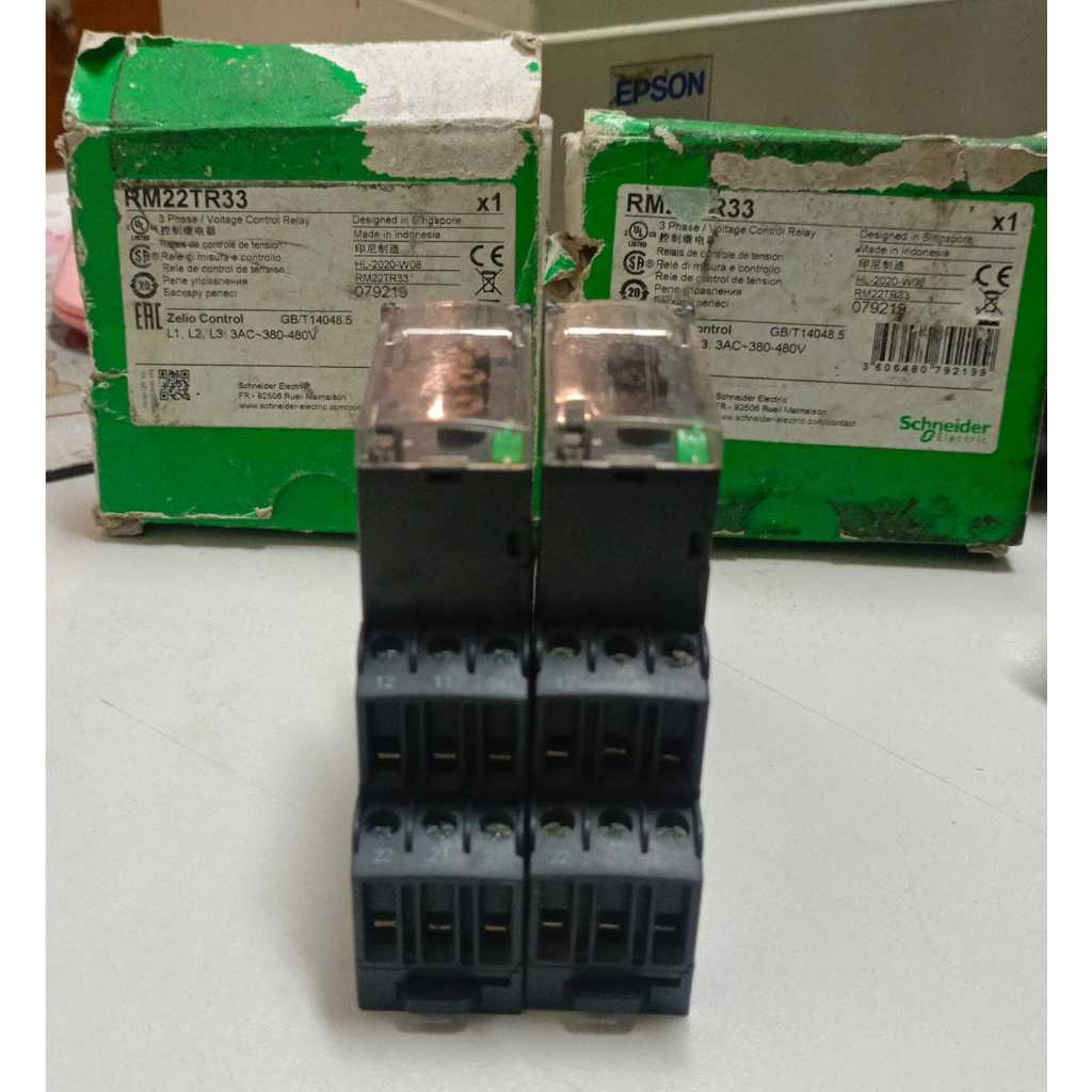 3phase PROKTECTION RELAY RM22TR33 SCHNEIDER | Shopee Malaysia