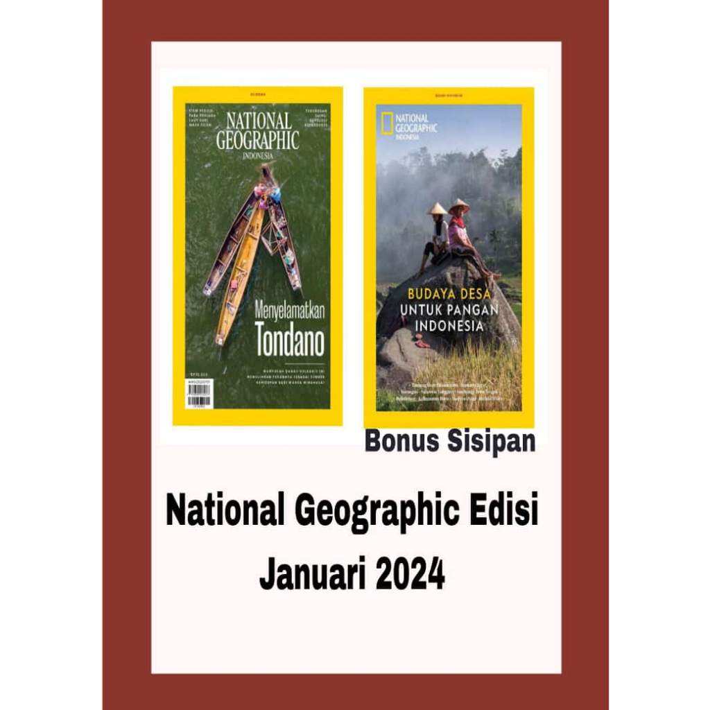 National Geographic January Edition 2024 | Shopee Malaysia