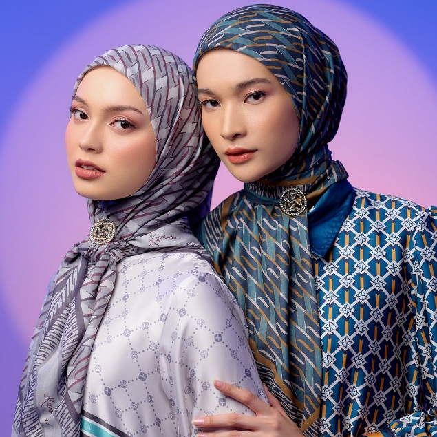 Kamima - Monogram Scarf 2.0 | Shopee Malaysia