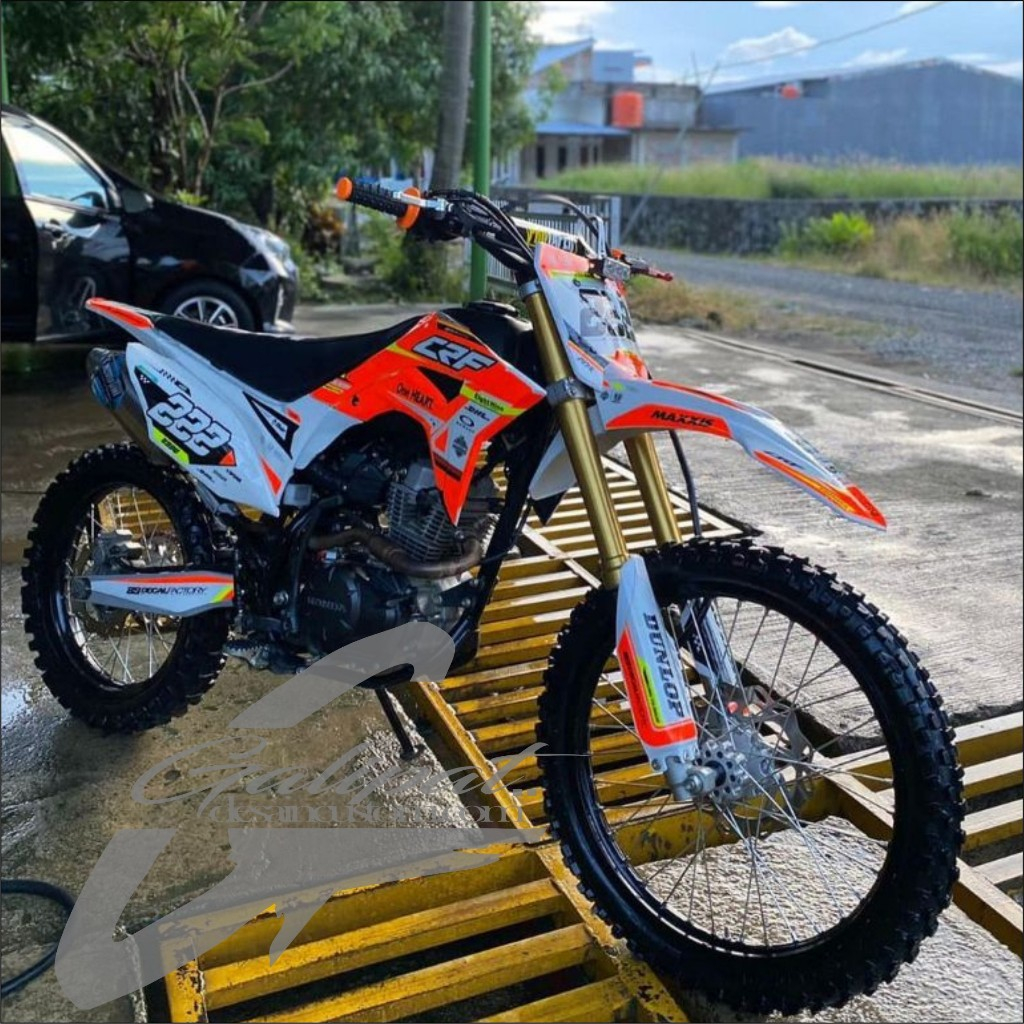 00361 DECAL STICKER CRF 150L / CRF 450 / KLX GORDONS FULL BODY CUSTOM ...