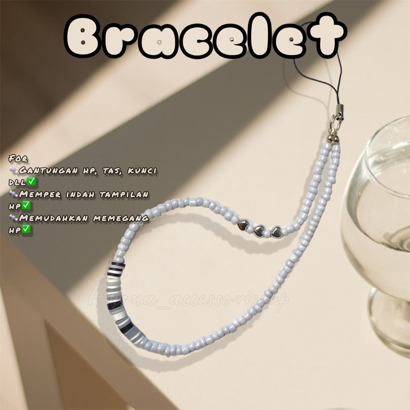 HP GANTUNGAN Bracelet cell Phone hanger / aesthetic cell Phone Lanyard ...