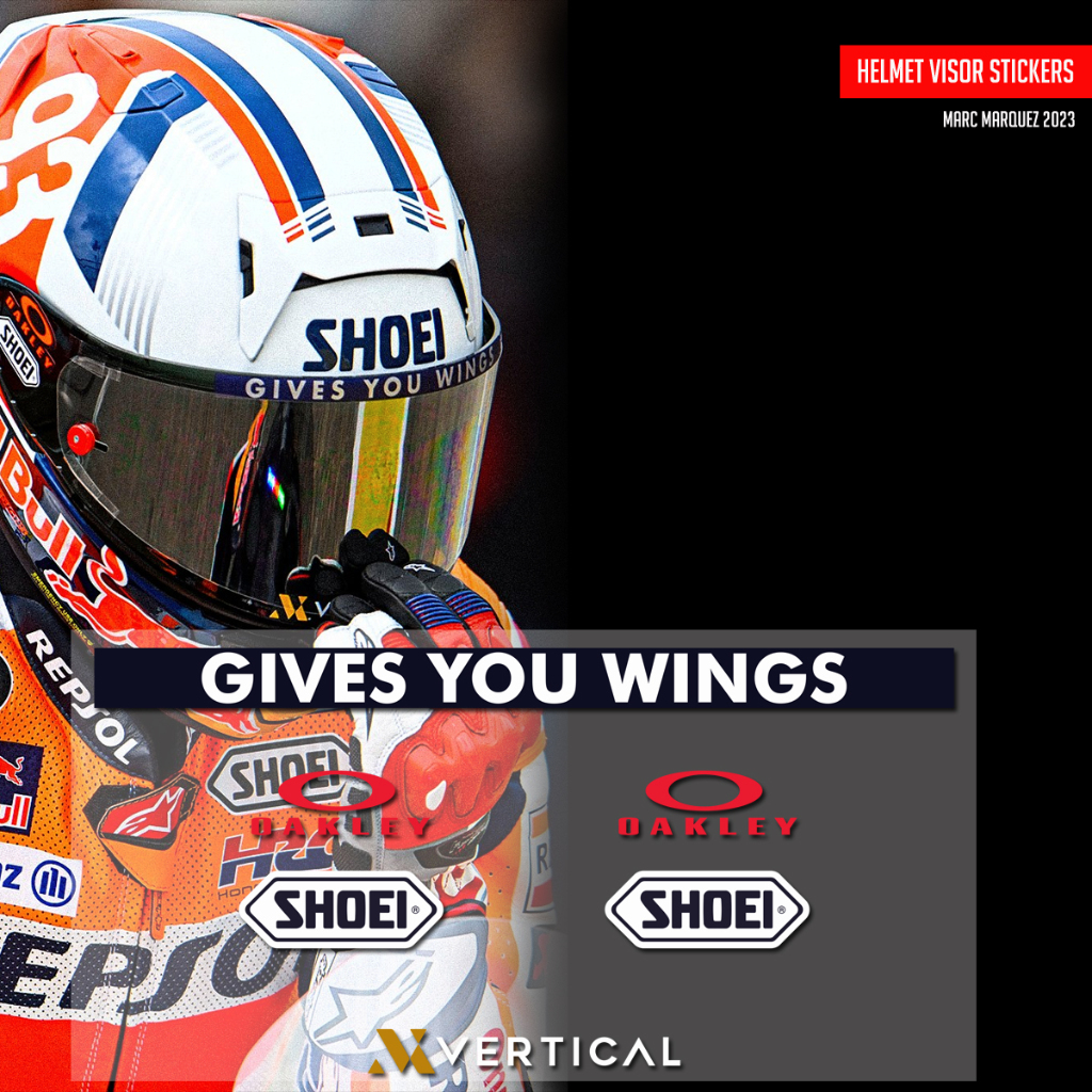 Mm93 2023 Helmet Visor Sticker | Shopee Malaysia