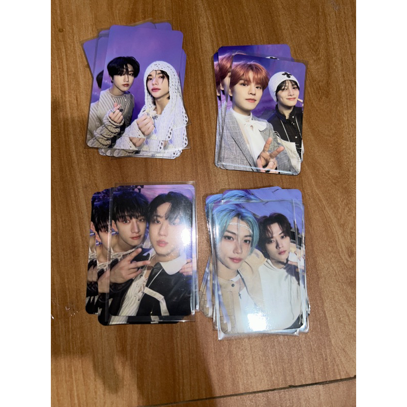 Photocard unit stray kids rock star bangchan leenow changbin hyunjin ...